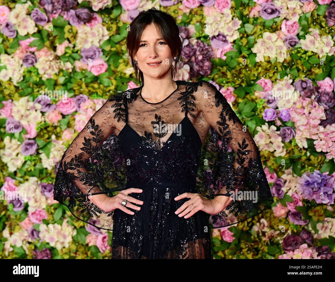 LONDON, ENGLAND: 29th January 2025: Sarah Solemani attends the World ...