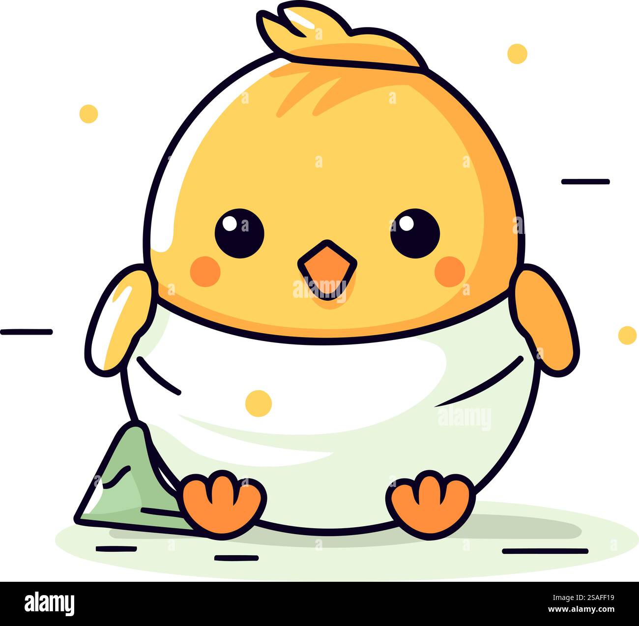 Funny baby head in Stock Vector Images - Alamy