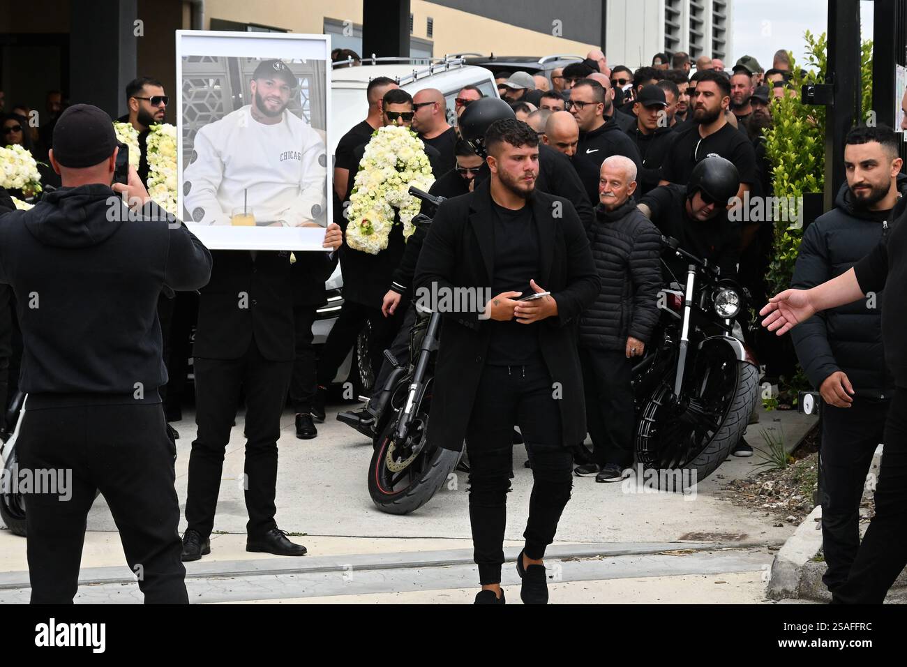Melbourne, Australia. 30th Jan, 2025. The procession departs following ...