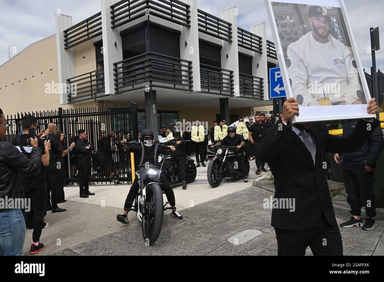 Melbourne, Australia. 30th Jan, 2025. The procession departs following ...