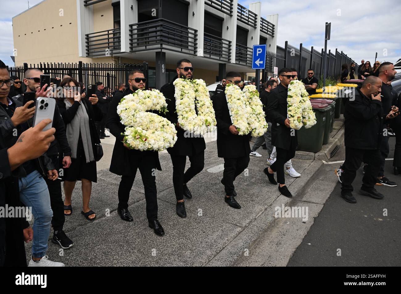 Melbourne, Australia. 30th Jan, 2025. The procession departs following ...