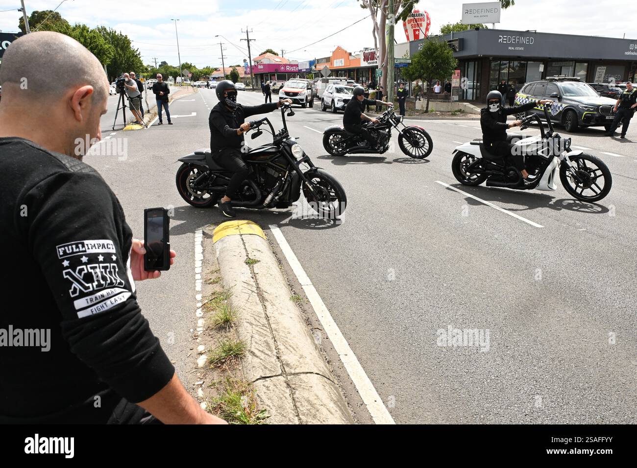 Melbourne, Australia. 30th Jan, 2025. The procession departs following ...