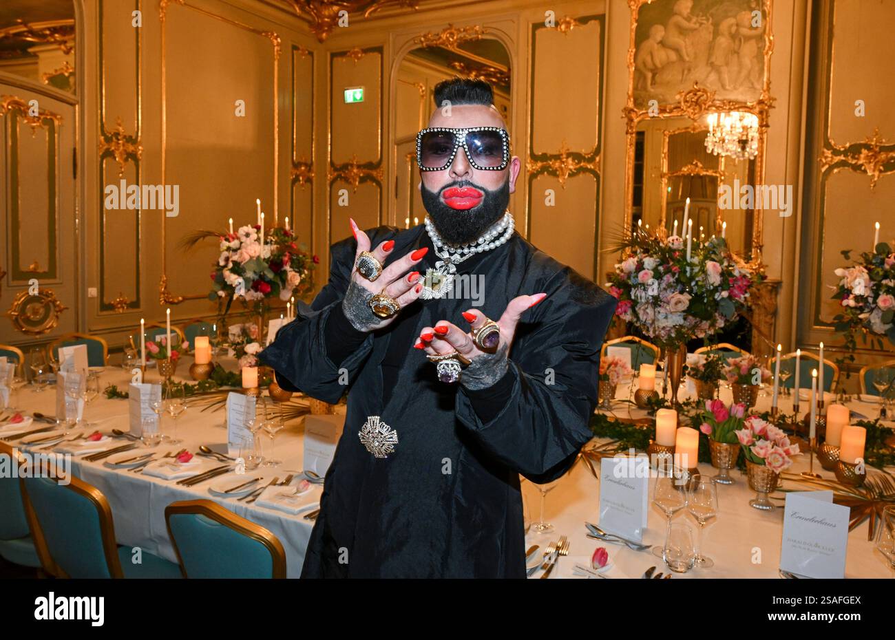 Berlin, Germany. 29th Jan, 2025. Fashion designer Harald Glööckler ...