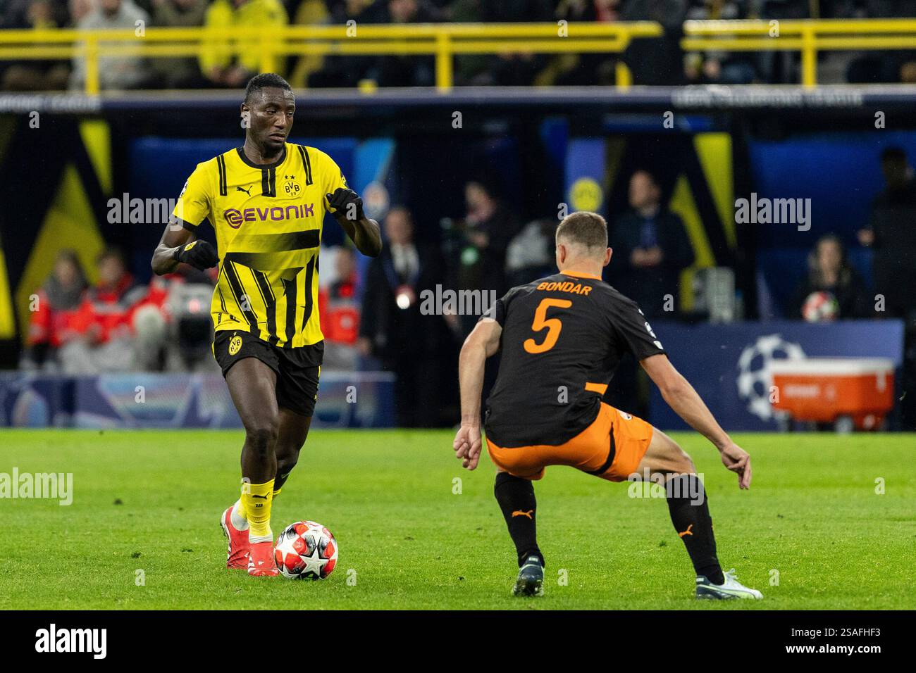 Dortmund, Deutschland. 29th Jan, 2025. Serhou Guirassy (Borussia ...