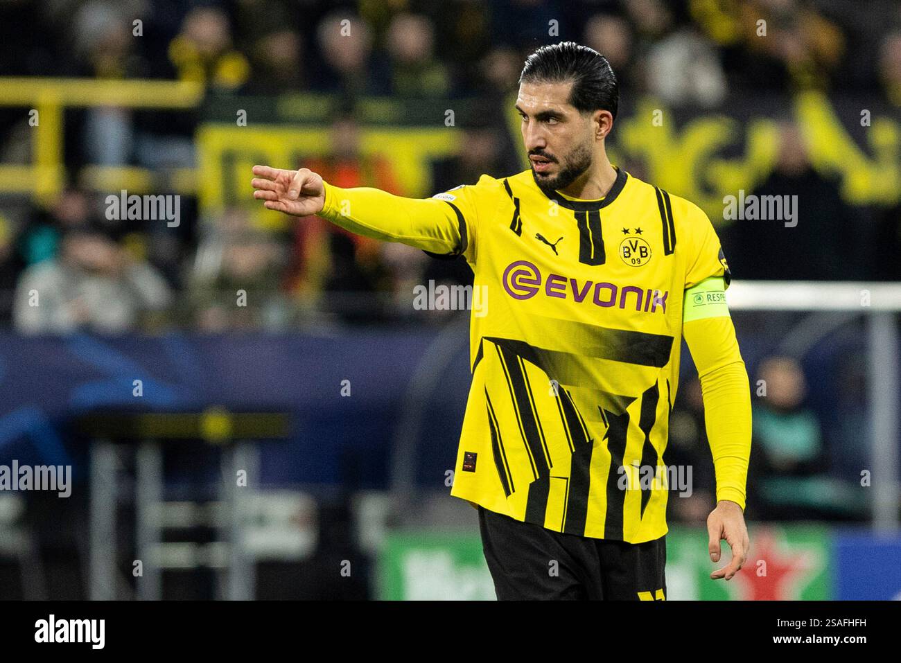 Dortmund, Deutschland. 29th Jan, 2025. Emre Can (Borussia Dortmund, 23 ...