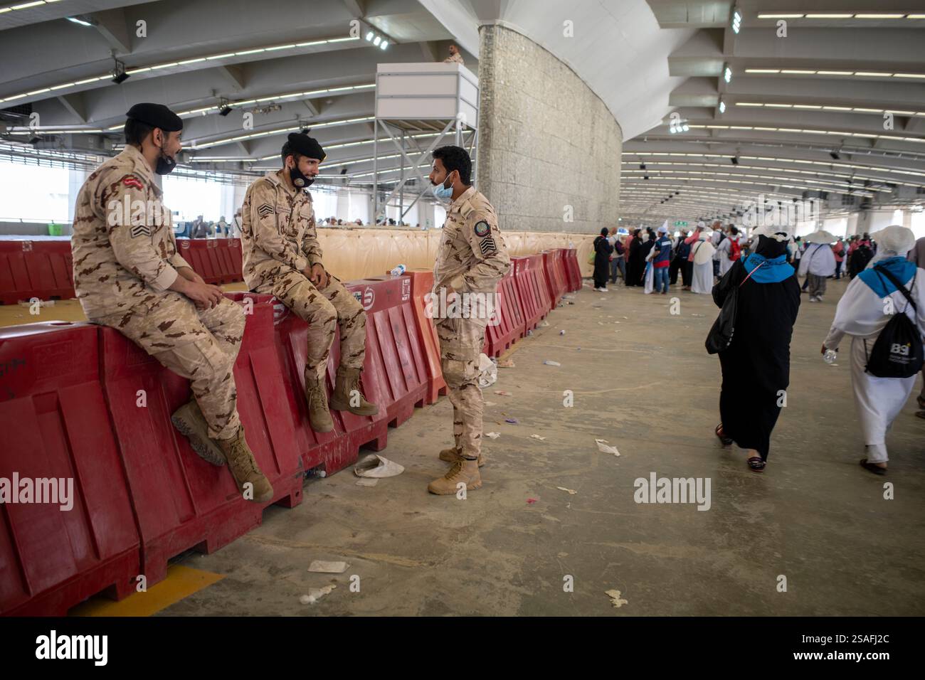 Mecca, Saudi Arabia - June 17, 2024: Saudi Arabian soldiers or police ...
