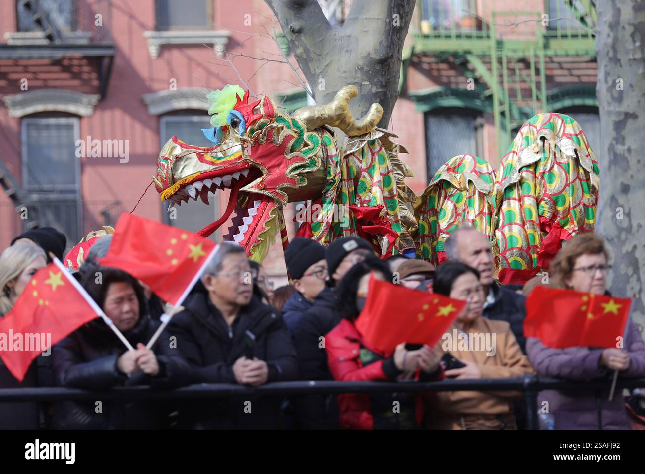 Ny, USA. 30th Jan, 2025. NEW YORK, NEW YORK - JANUARY 29: A colorful ...
