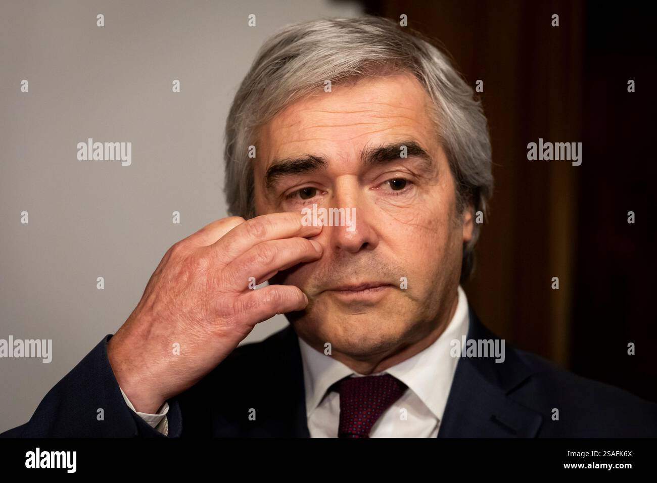 Porto, Portugal. 29th Jan, 2025. Portugal's Minister for National ...
