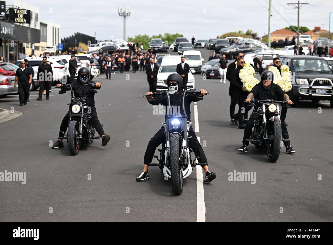 Melbourne, Australia. 30th Jan, 2025. The procession departs following ...