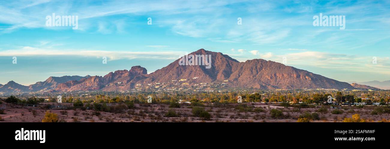 A stunning panorama of Camelback Mountain, showcasing Phoenix’s iconic ...