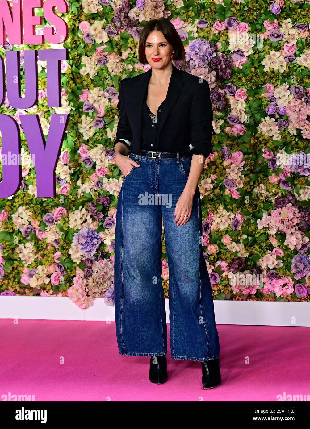 LONDON, ENGLAND: 29th January 2025: Elizabeth Day attends the World ...