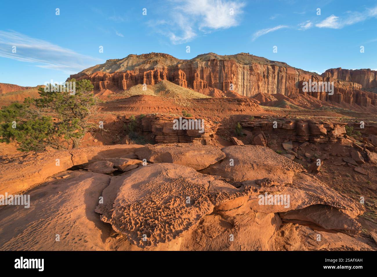 View from Panorama Point, Capitol Reef National Park, Utah Stock Photo ...