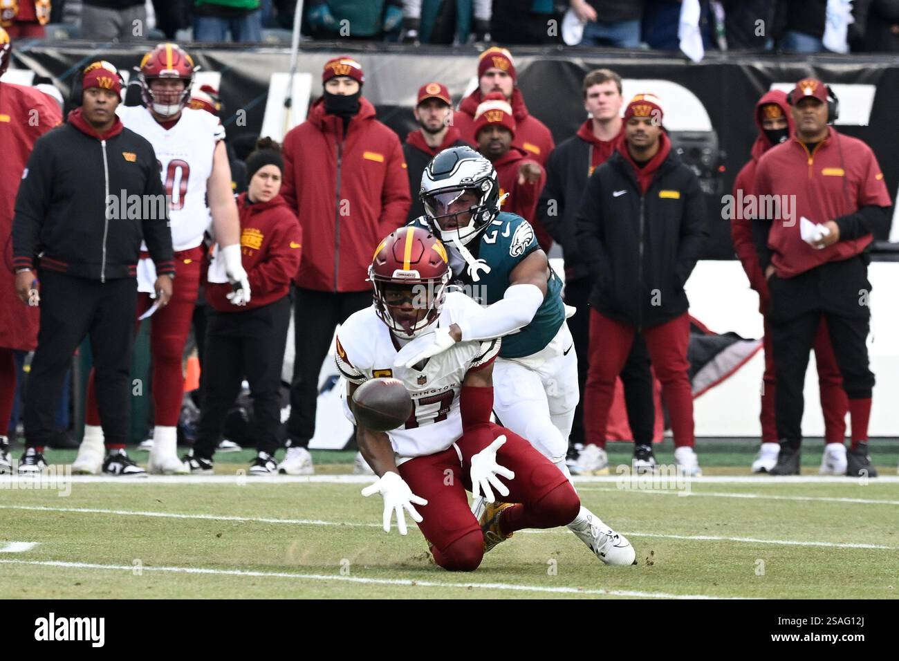 Lincoln Financial Field. 26th Jan, 2025. Philadelphia PA; Washington ...