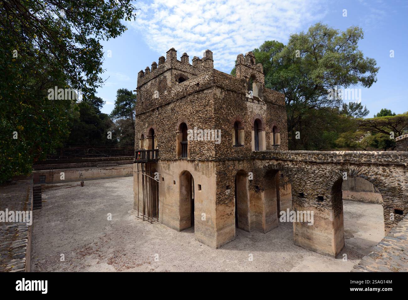 Fasiladas' Bath in Gondar, Ethiopia Stock Photo - Alamy
