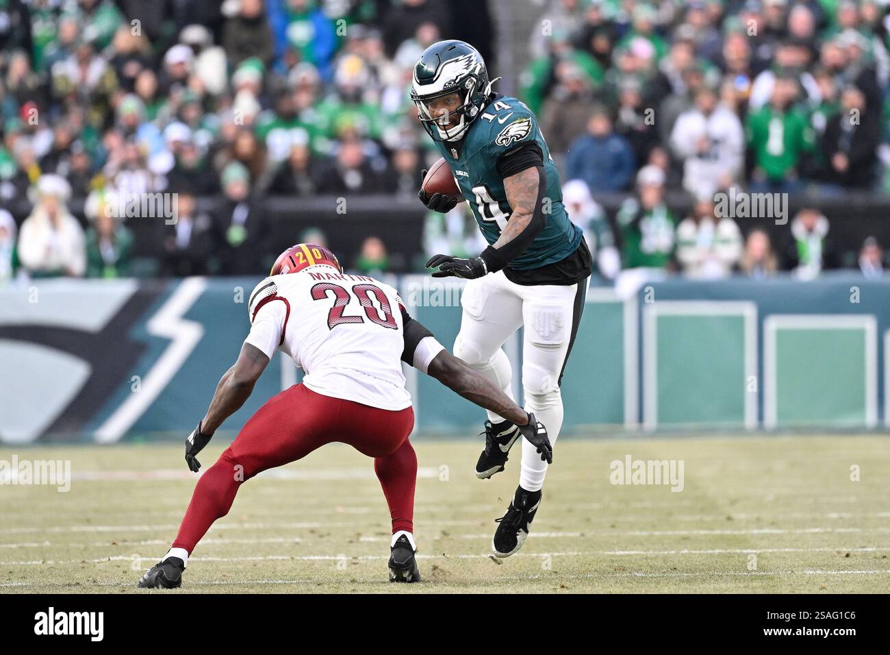 Lincoln Financial Field. 26th Jan, 2025. Philadelphia PA; Washington ...