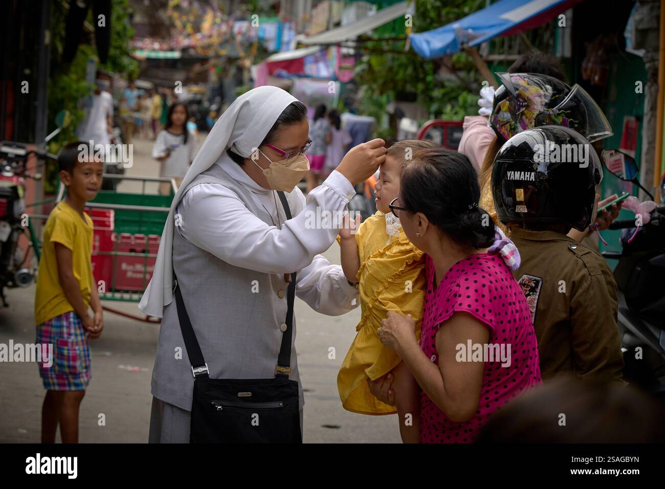 Sister Mitzy Perez, from San Luis Potosi, Mexico, a member of the Missionary Sisters Servants of ...