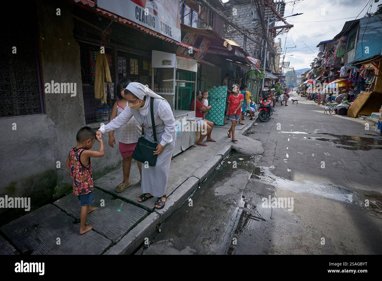 Sister Mitzy Perez, from San Luis Potosi, Mexico, a member of the Missionary Sisters Servants of ...