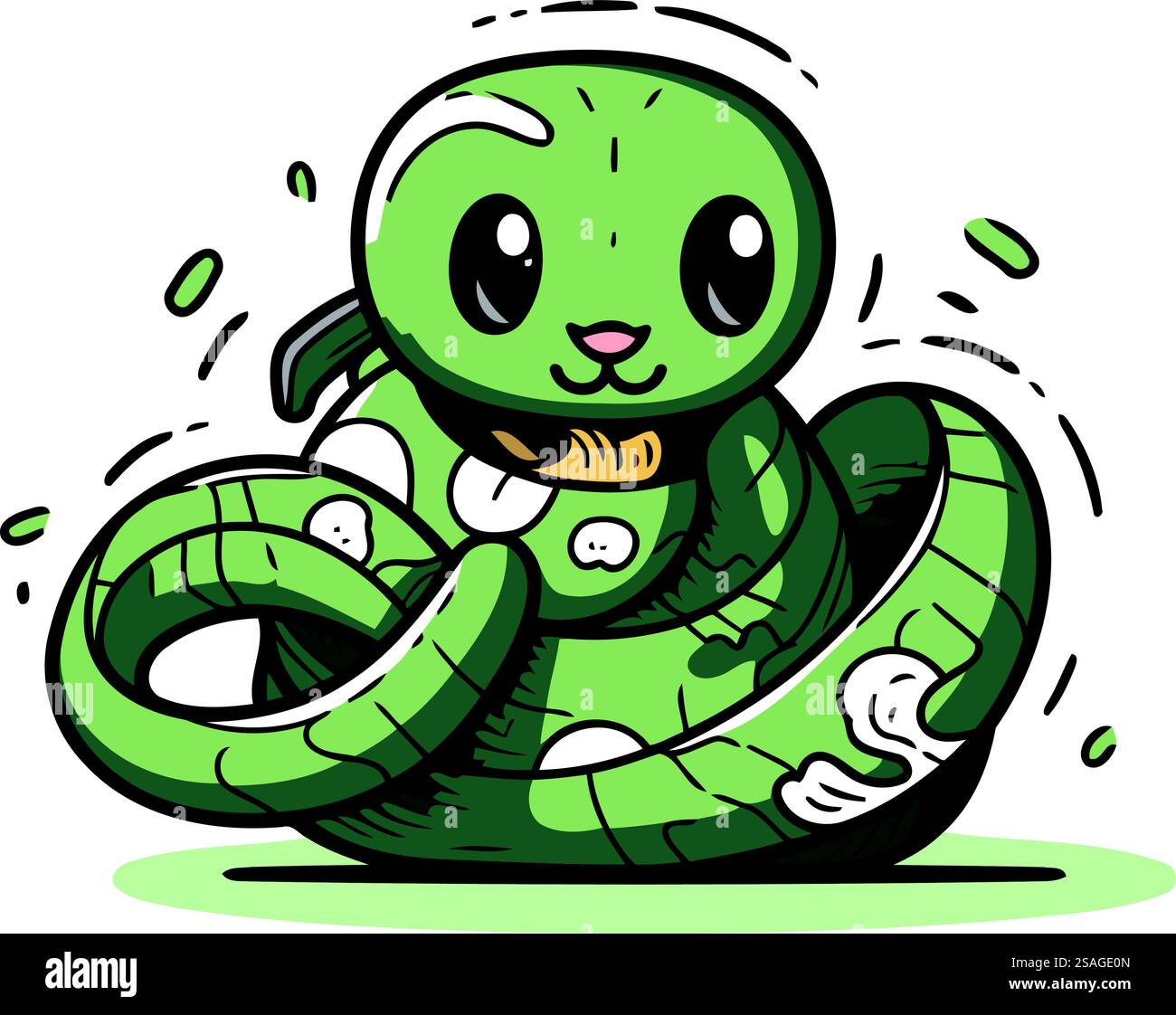 Little snake Cut Out Stock Images & Pictures - Alamy
