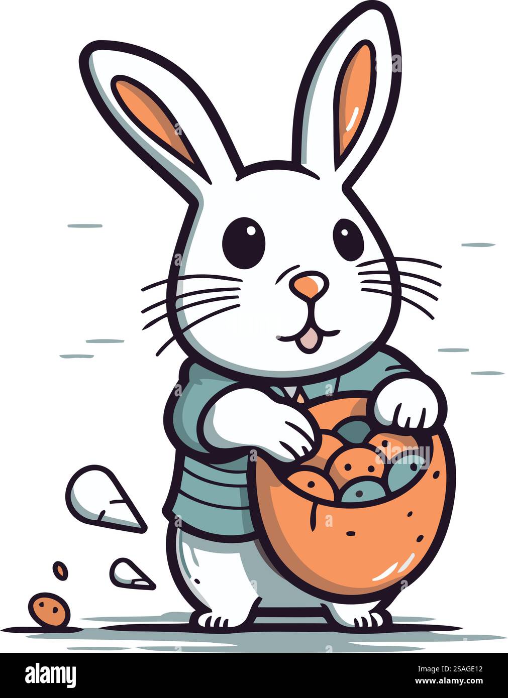 Easter bunny cartoon character hi-res stock photography and images - Alamy