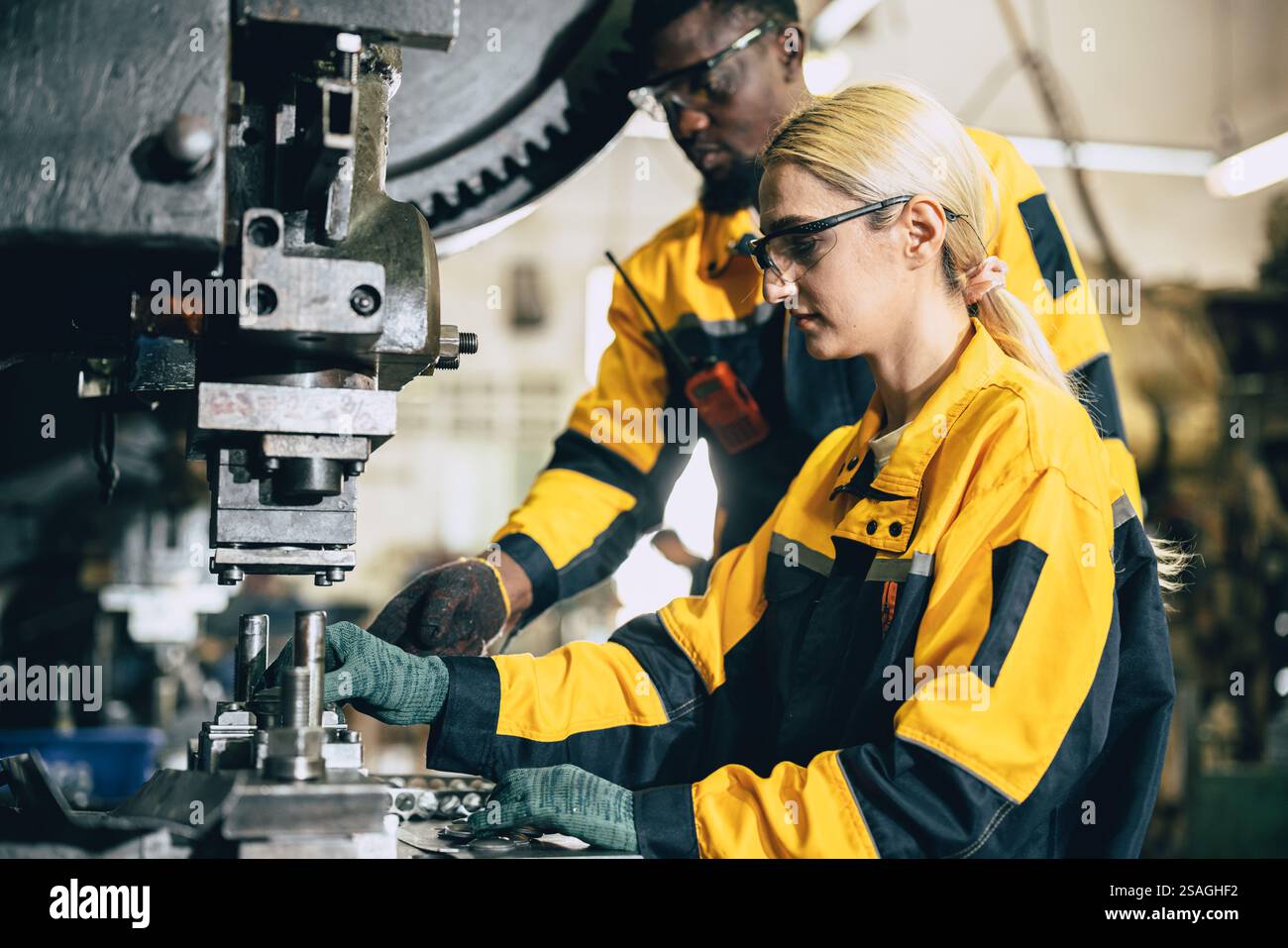 Metal stamping hi-res stock photography and images - Alamy