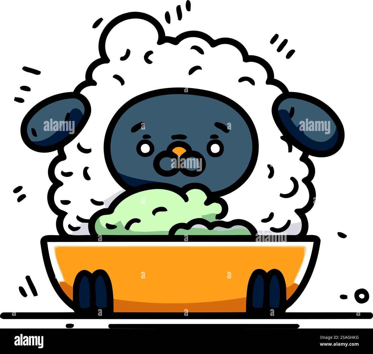 Kawaii dog icon hi-res stock photography and images - Alamy