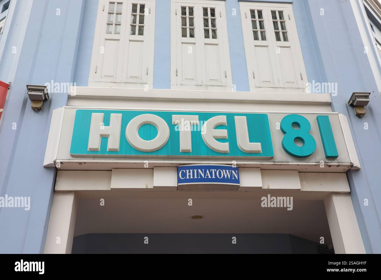 Hotel 81 chinatown in chinatown hi-res stock photography and images - Alamy