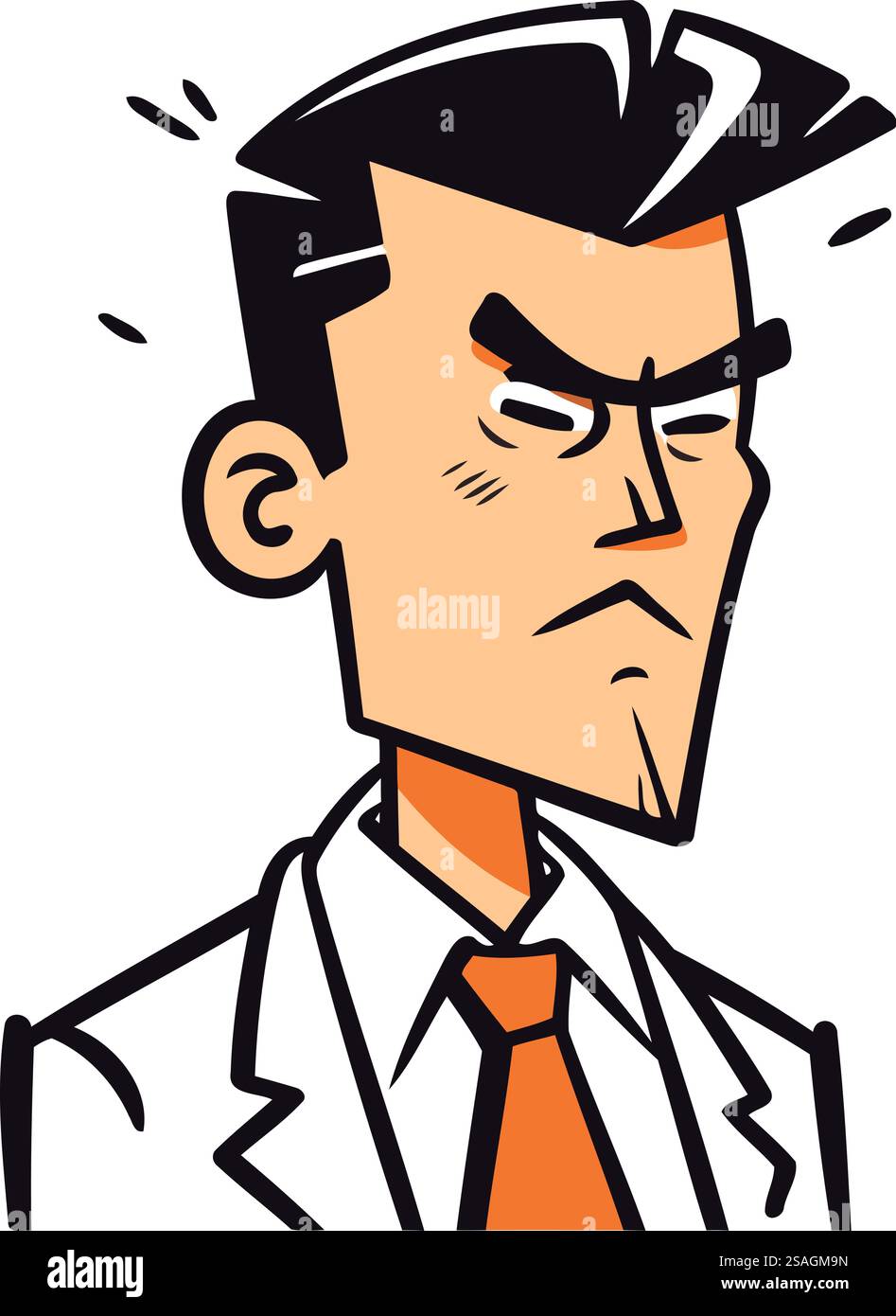 Migraine vector illustration people Stock Vector Images - Alamy