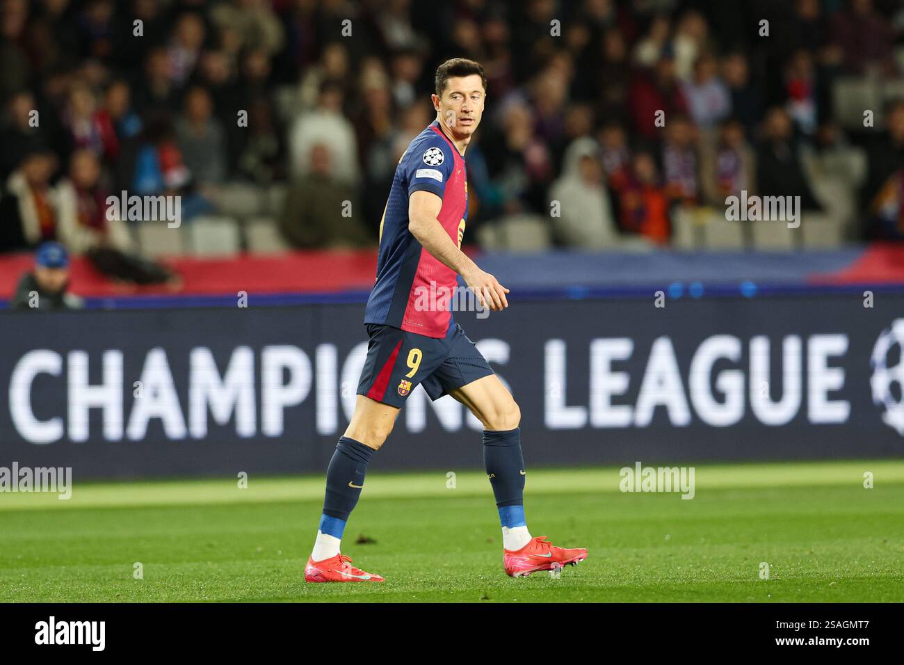 Barcelona, Spain. 29th Jan, 2025. Robert Lewandowski of FC Barcelona ...