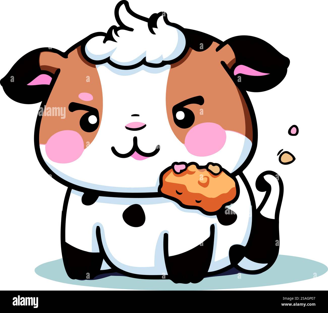 Cute food dairy on Stock Vector Images - Alamy
