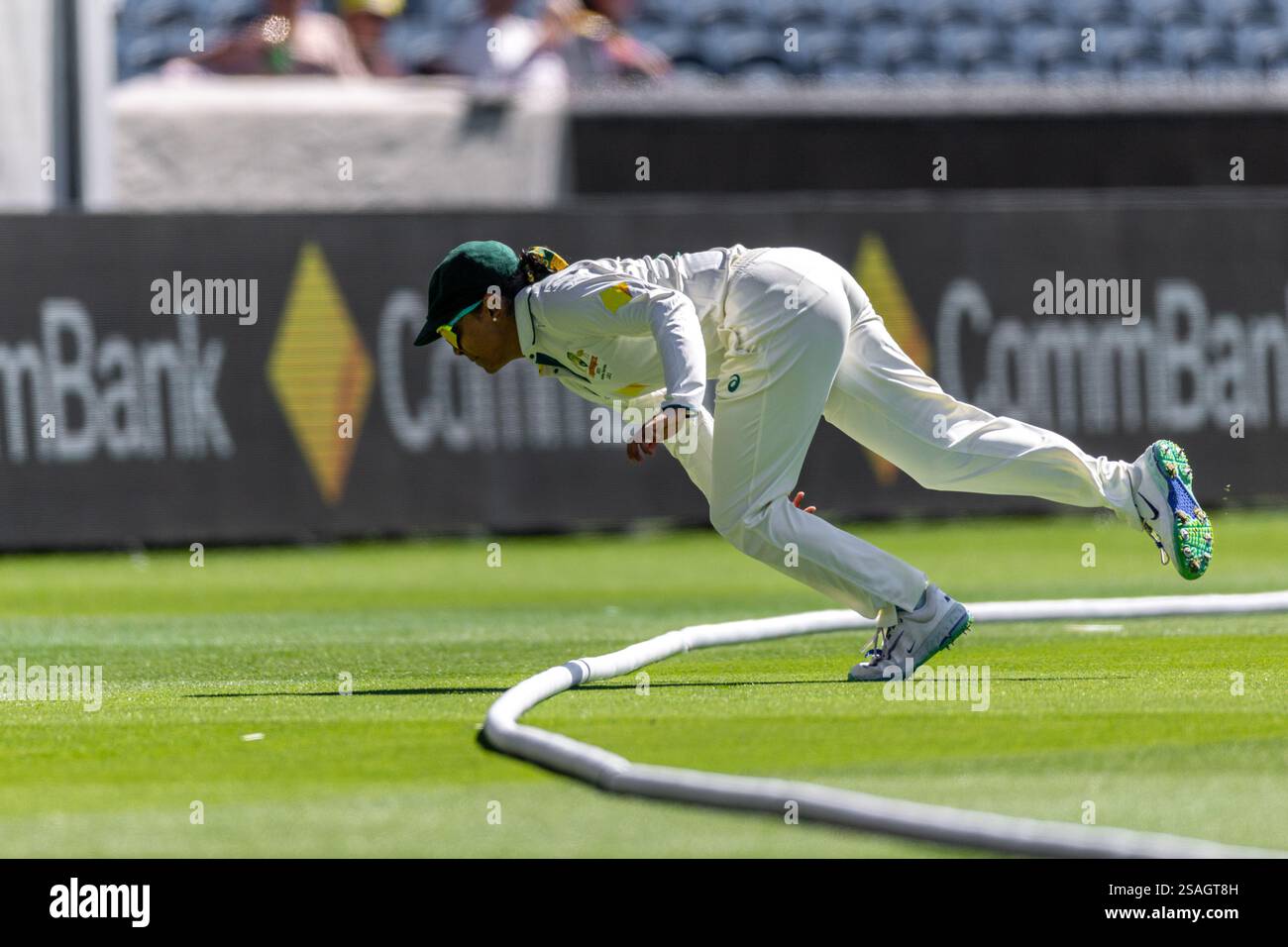 Melbourne, Australia, 30 January, 2025. Alana King of Australia fields ...