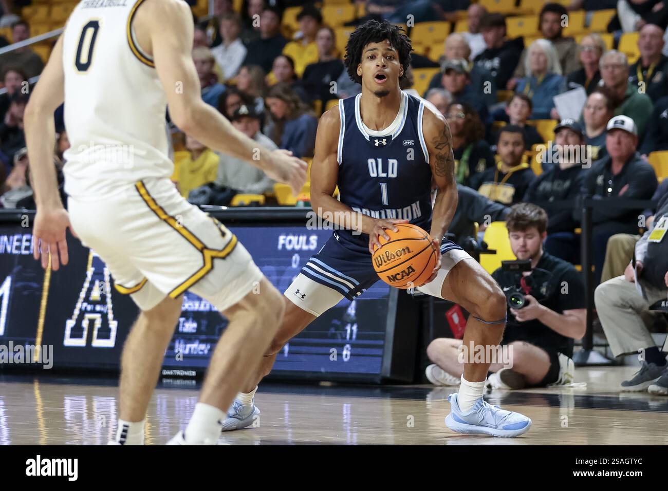 Boone, North Carolina, USA. 29th Jan, 2025. Old Dominion Monarchs ...