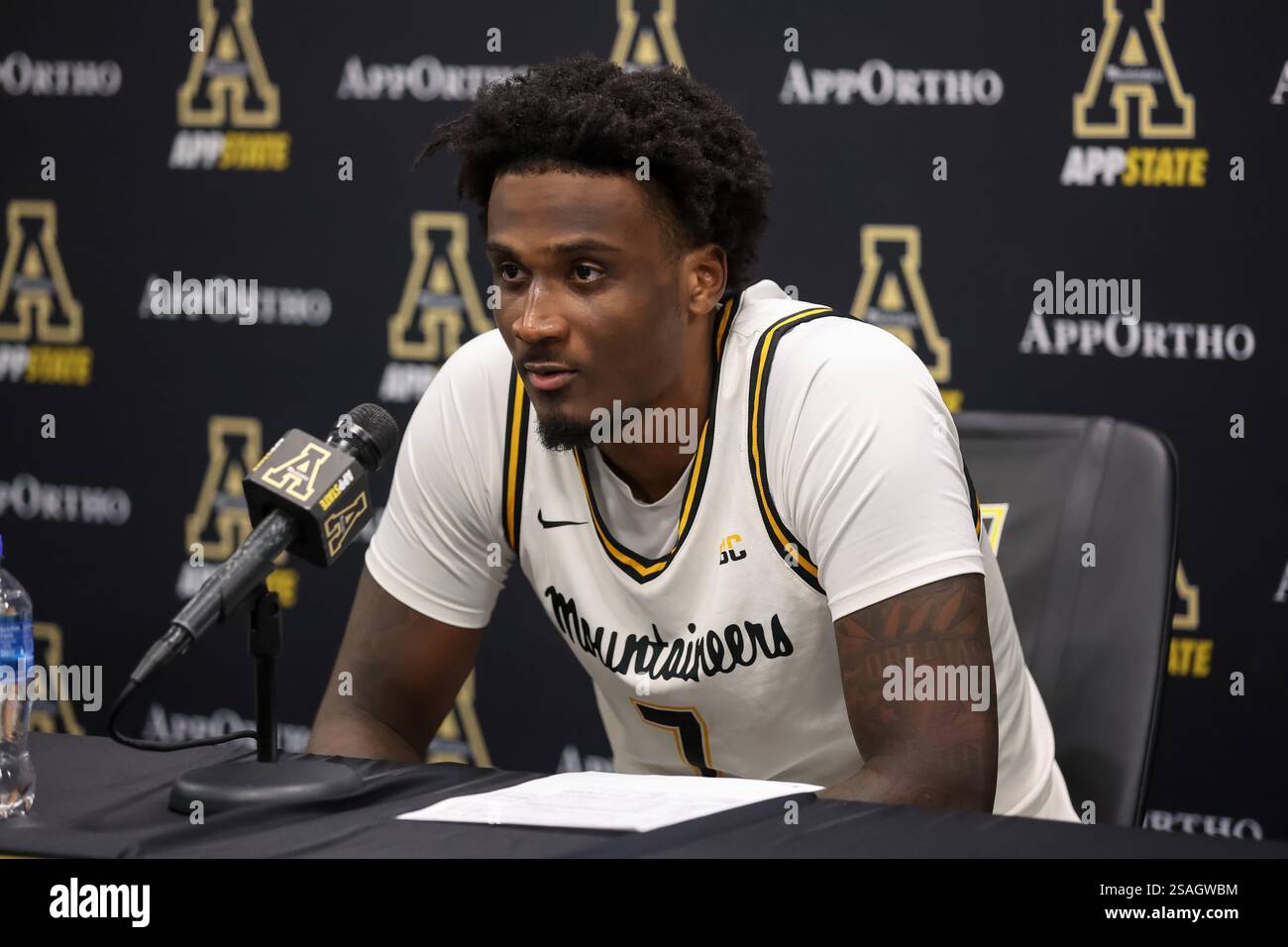 Boone, North Carolina, USA. 29th Jan, 2025. Appalachian State ...