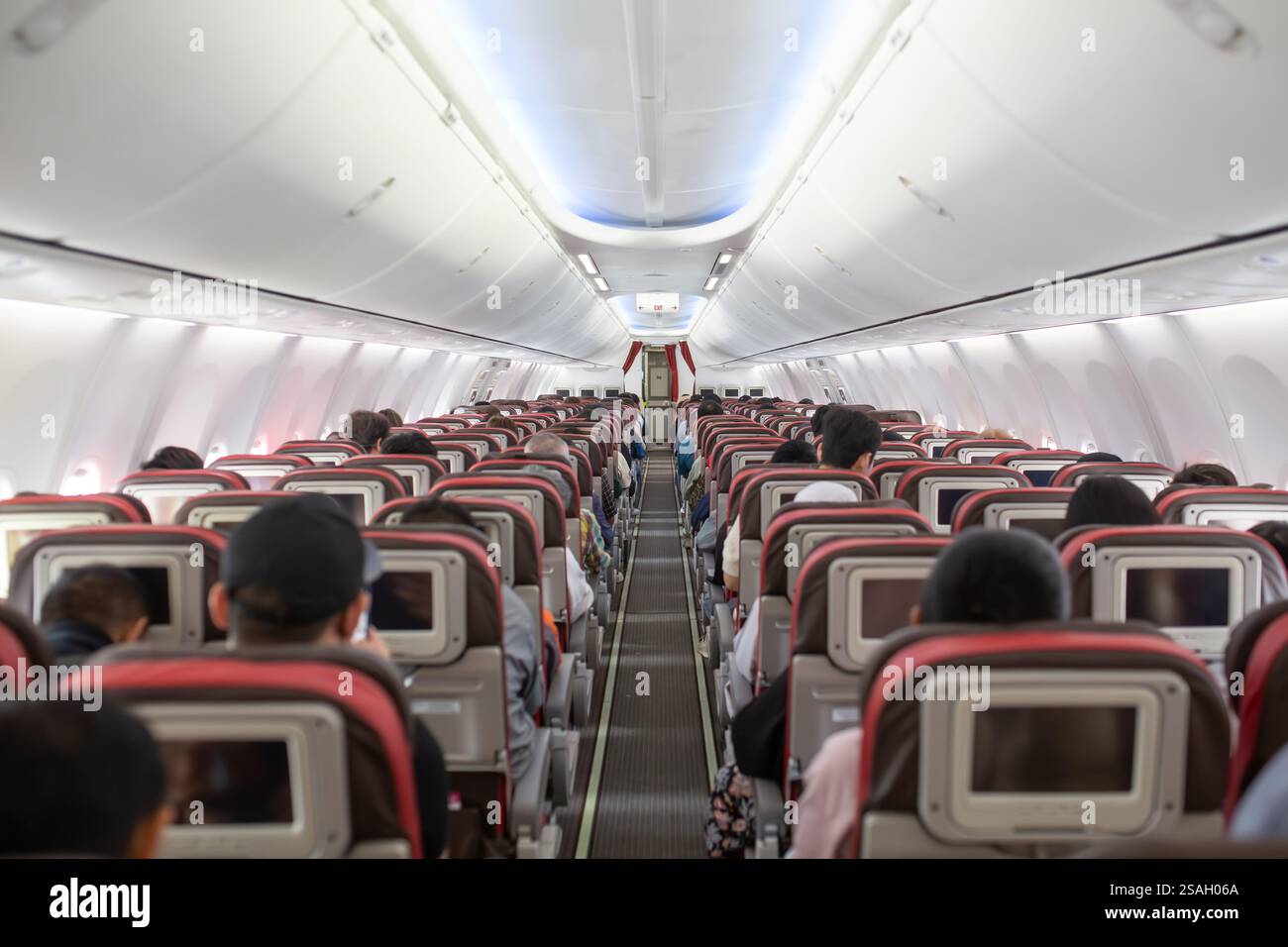 Airplane inside hi-res stock photography and images - Alamy