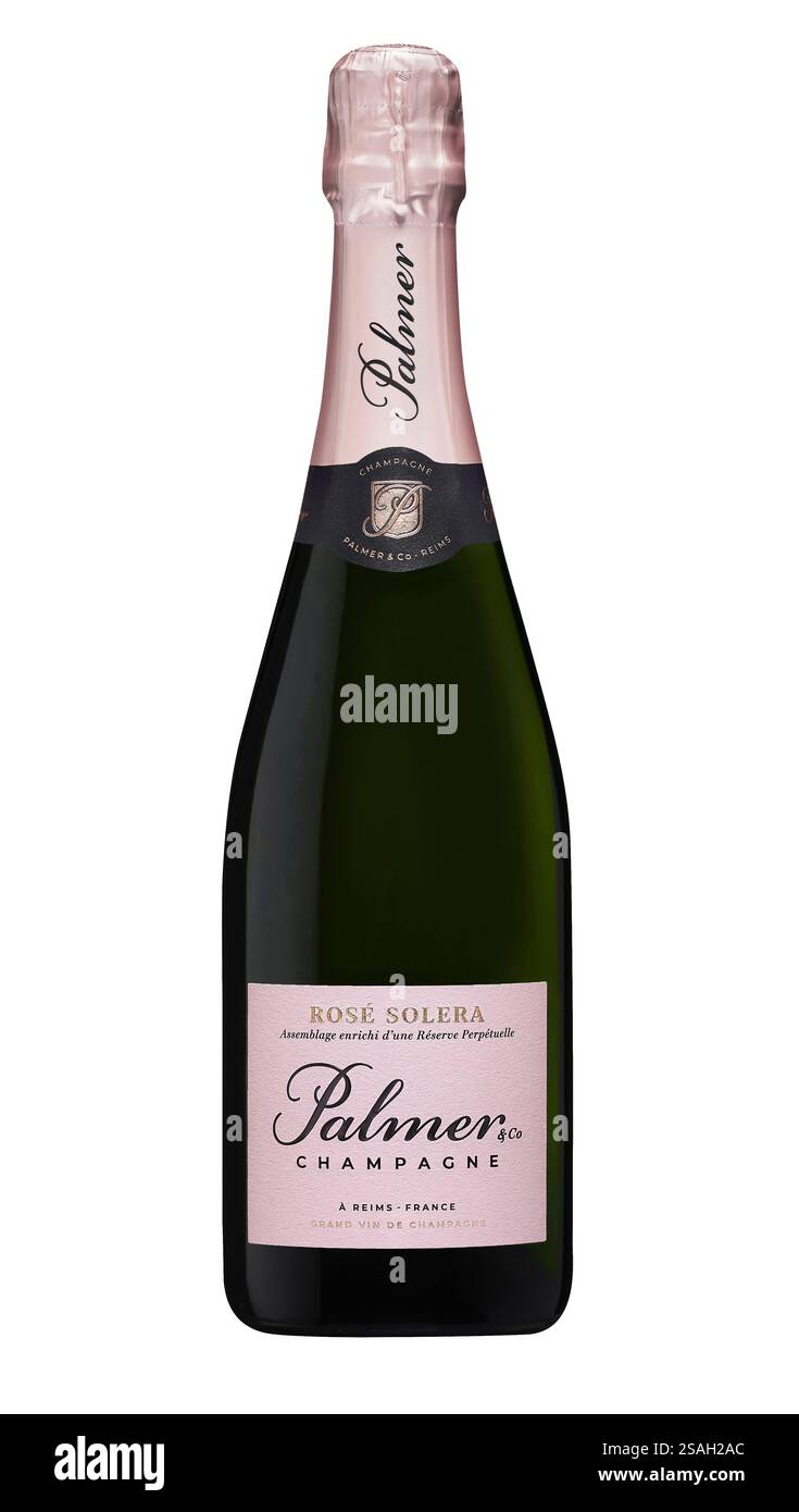 This is an undated HANDOUT photo of Palmer & Co Rosé Solera NV ...