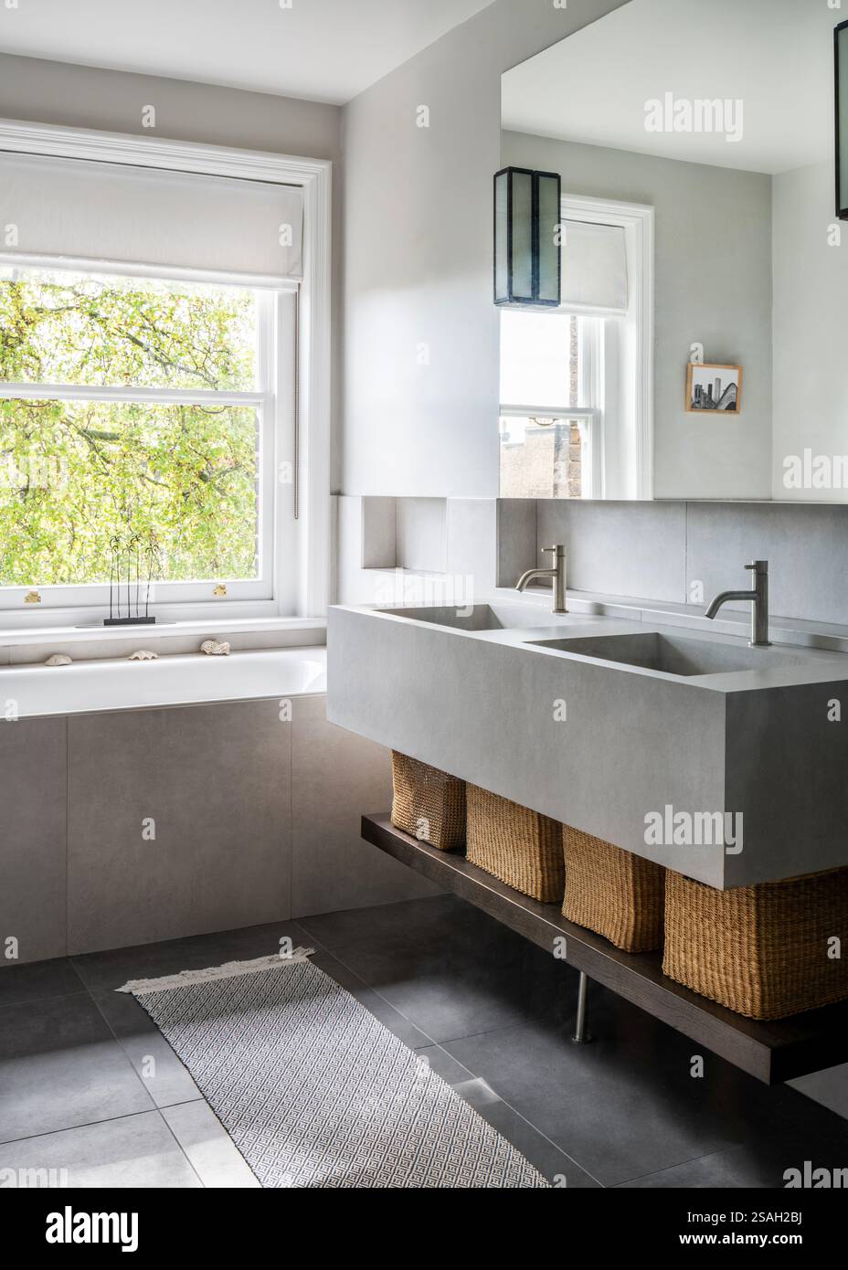 This is a handout photo illustrating Customisation: A bespoke vanity ...