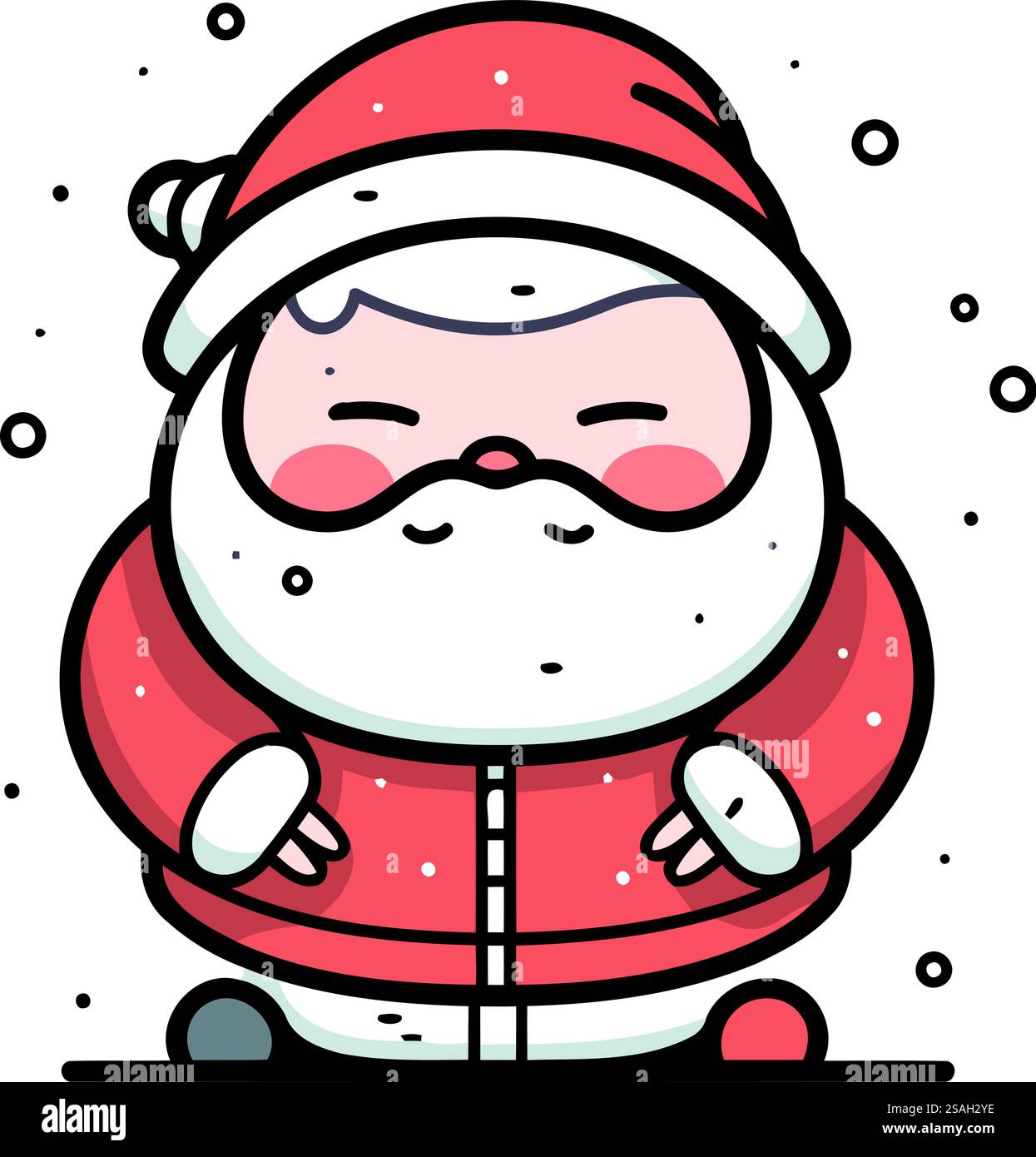 Winter present illustration vector Stock Vector Images - Alamy