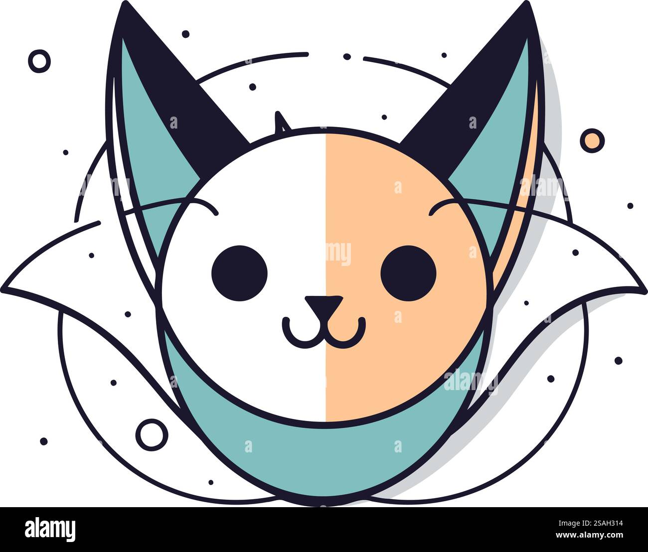 Graphic design vector line Stock Vector Images - Alamy