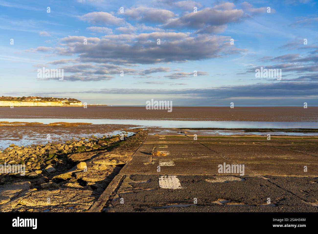 The Old Ramsgate Hovercraft Port in Cliffsend, Kent, England, UK Stock ...