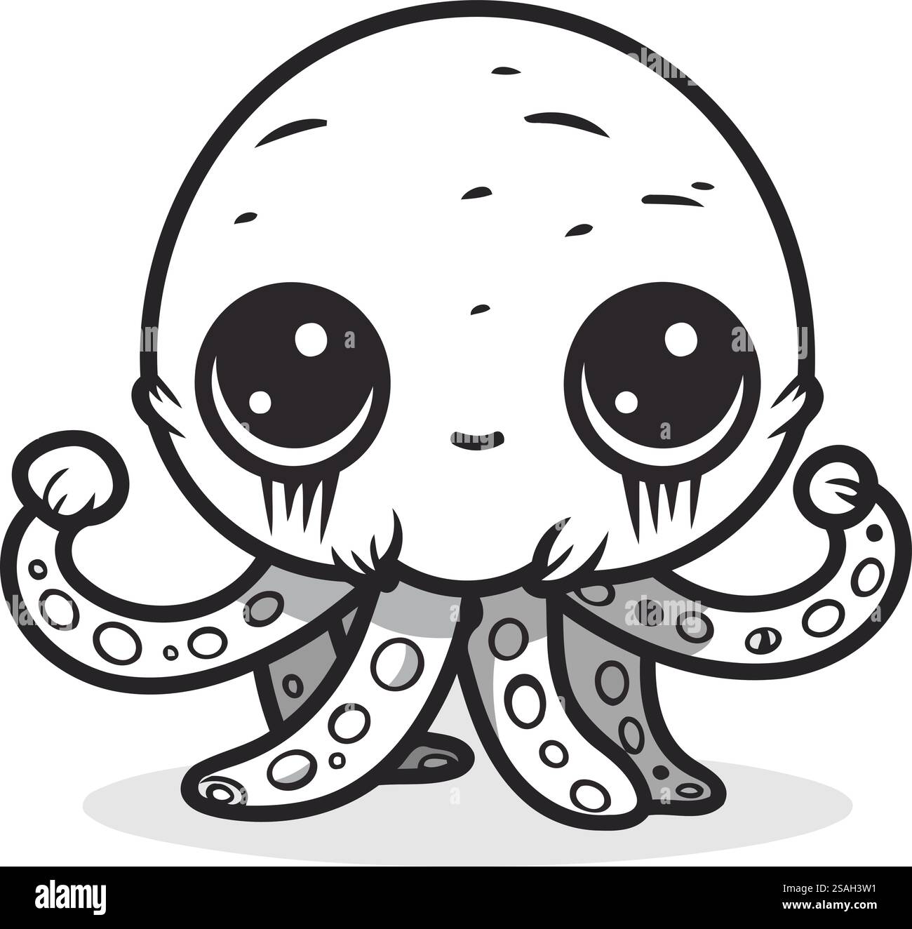 Octopus doodle icon. Cartoon illustration of octopus doodle icon for ...