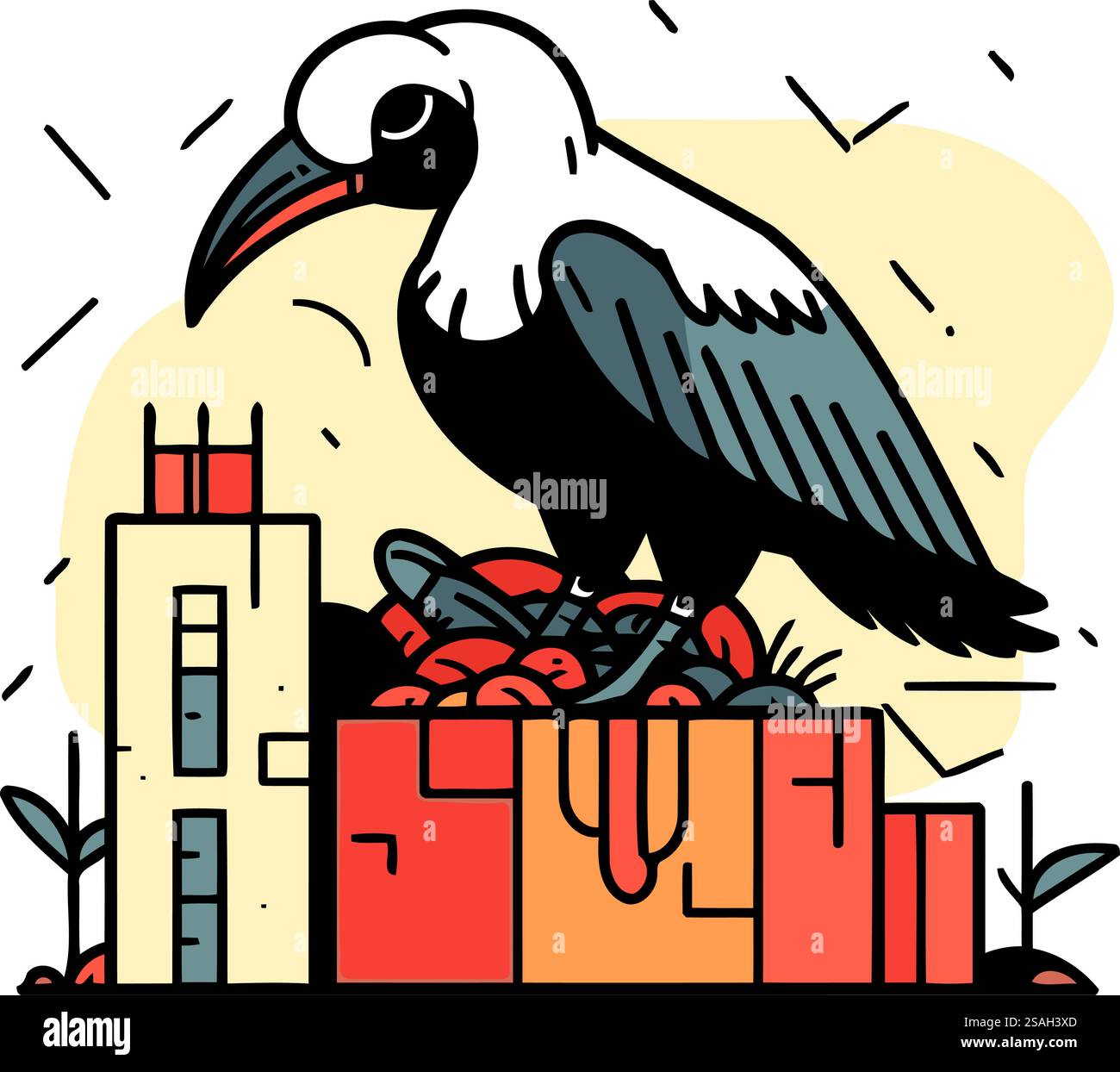 Crow house Cut Out Stock Images & Pictures - Alamy