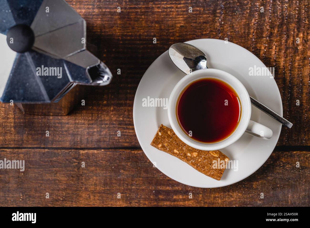 Espresso americano coffee machine hi-res stock photography and images ...