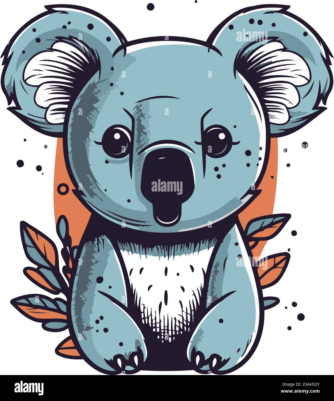 Koala print Cut Out Stock Images & Pictures - Alamy