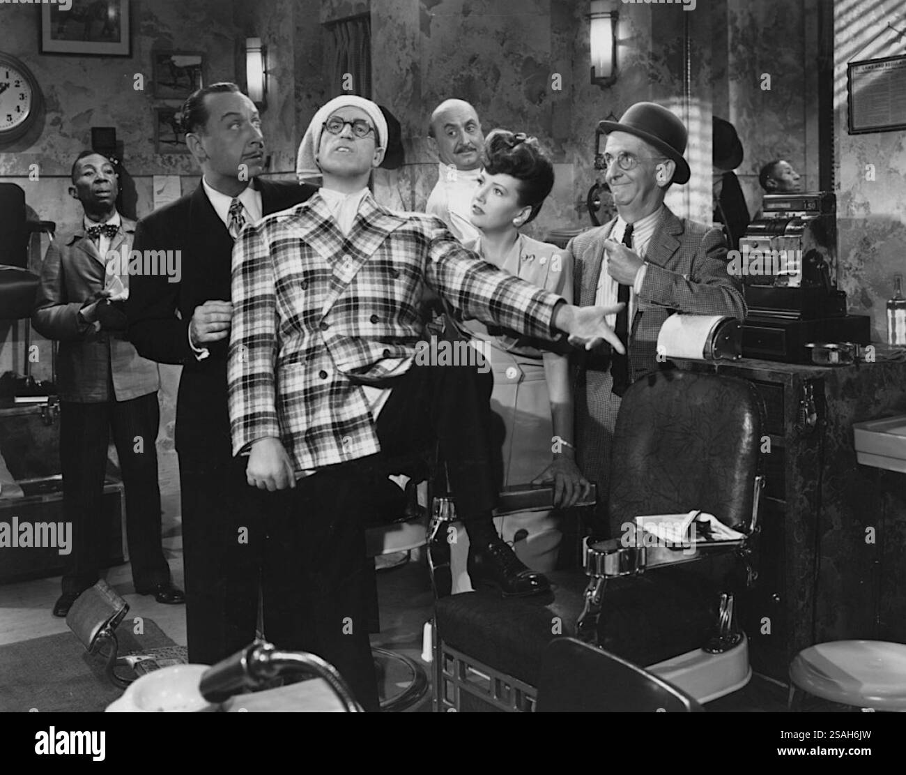 Franklin Pangborn, Harold Lloyd, Torben Meyer, Arline Judge, and Jimmy ...