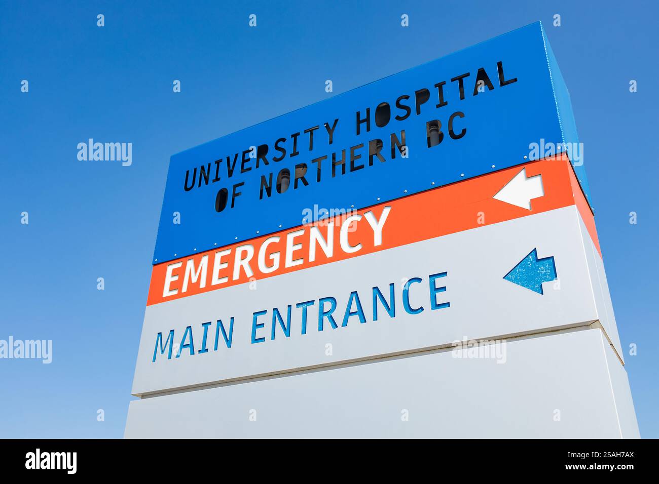 Prince George, Canada - August 25,2022:University Hospital of Northern ...