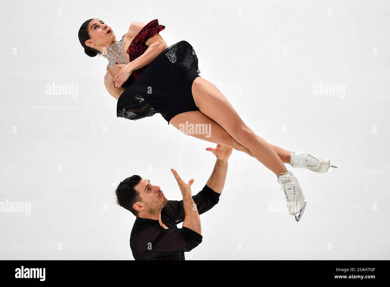 Tallin, Estonia. 29th Jan, 2025. Rebecca Ghilardi (Top)/Filippo ...