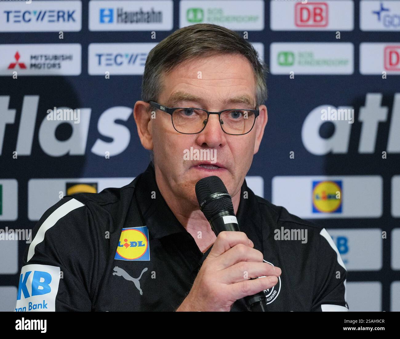 Oslo, Norway. 30th Jan, 2025. Handball: World Championship, DHB team ...
