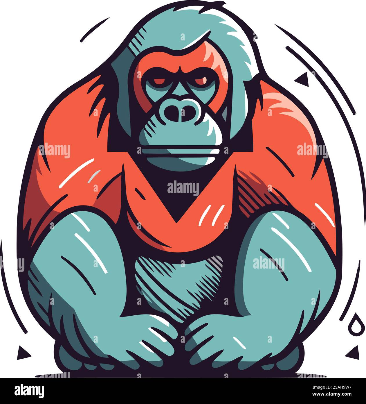 Ape drawing hi-res stock photography and images - Alamy