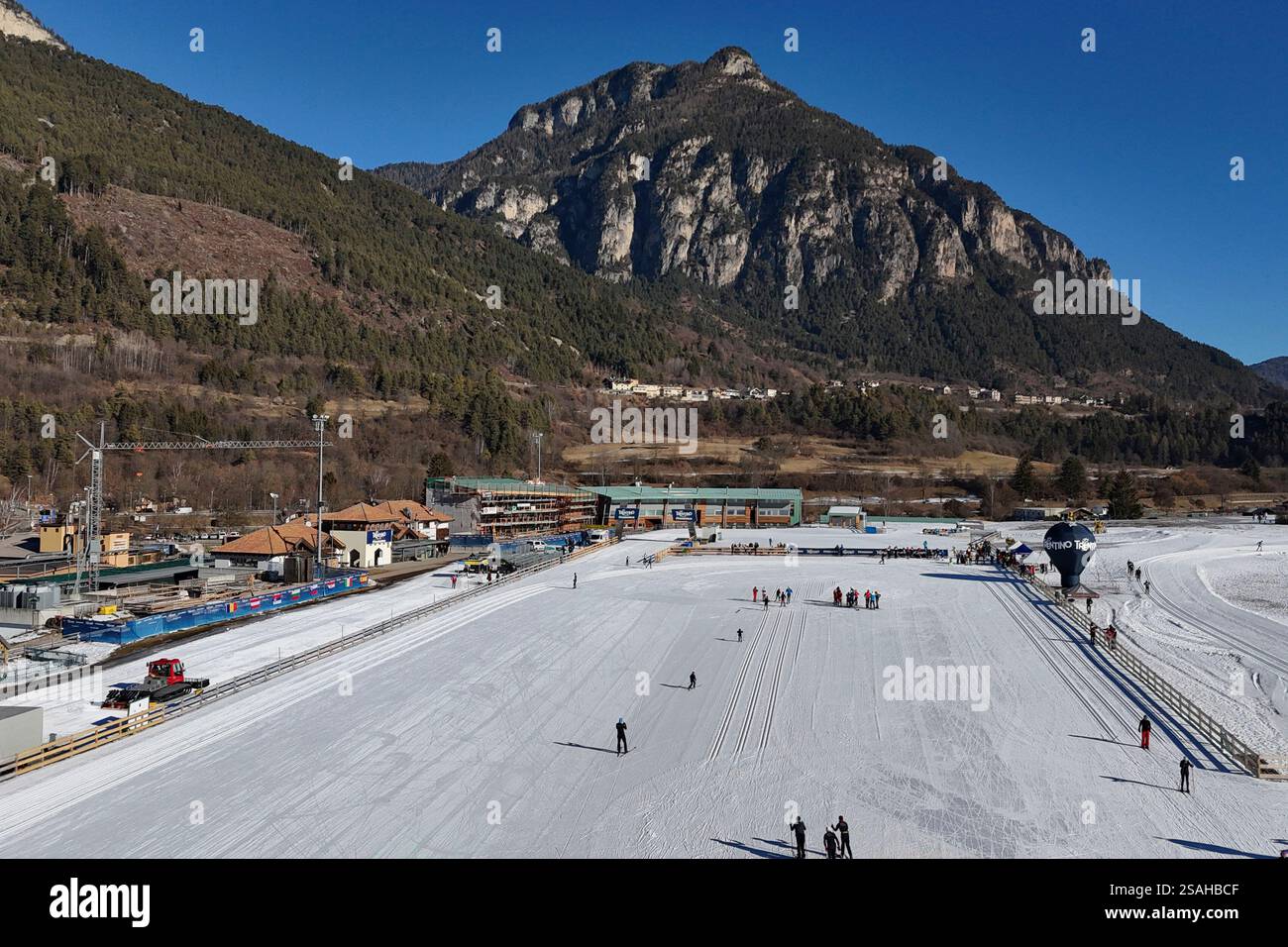 A view of the Cross Country skiing stadium which will be used during ...
