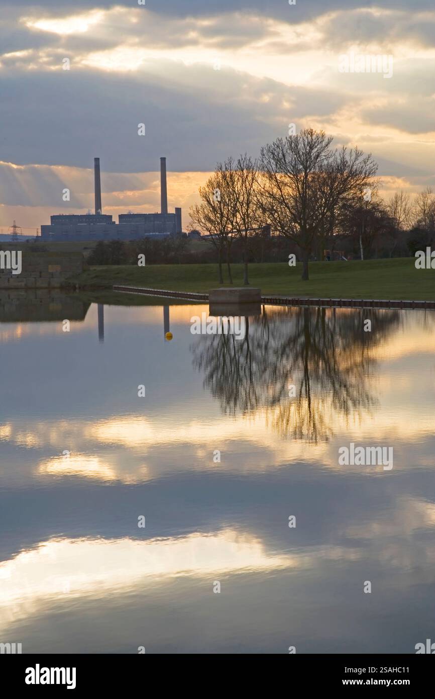 coalhouse fort on the north bank of the river thames in london Stock ...