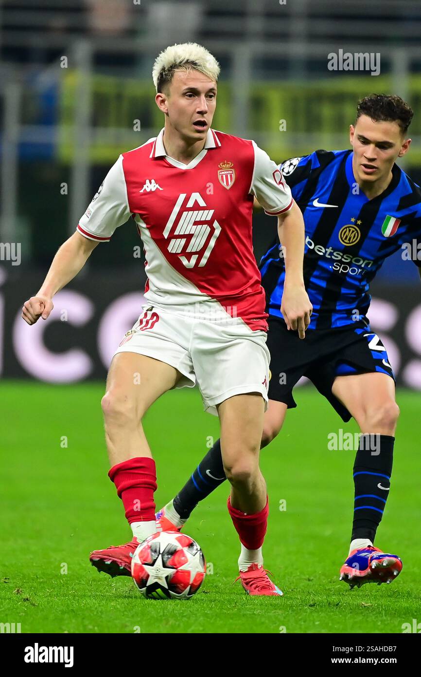 Aleksandr Golovin of AS Monaco during the UEFA Champions League ...